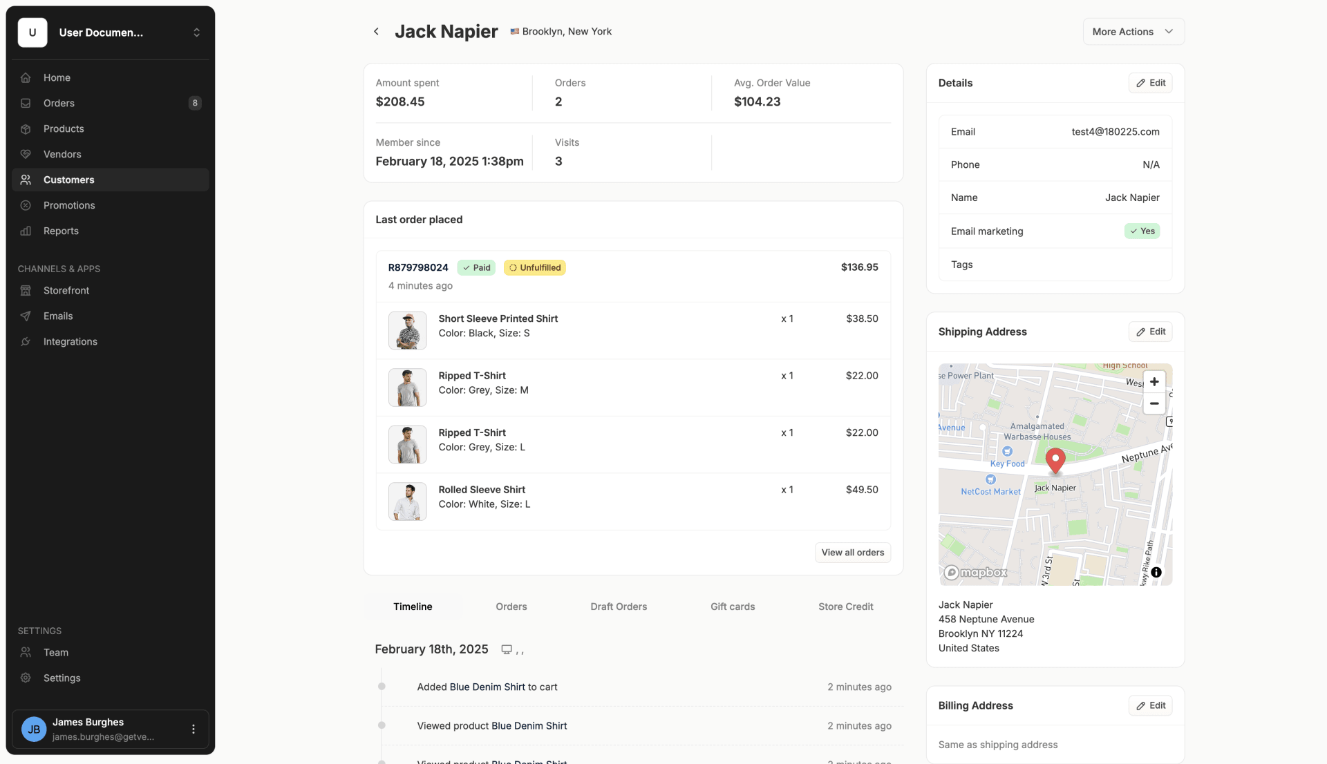 Customer Profile Overview - Spree Commerce documentation